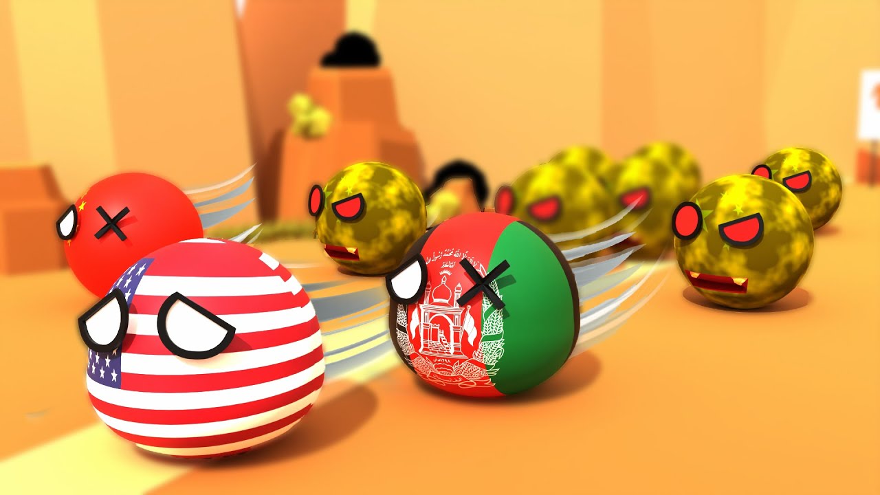 Zombie In The World || countryballs animation 3D - YouTube