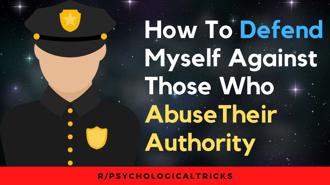 r/PsychologicalTricks: How Do I Defend Myself Against Those Who Abuse ...