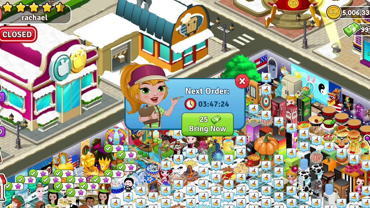 CAFELAND (MY FIRST MOBILE GAME PLAY) - EP02 - YouTube