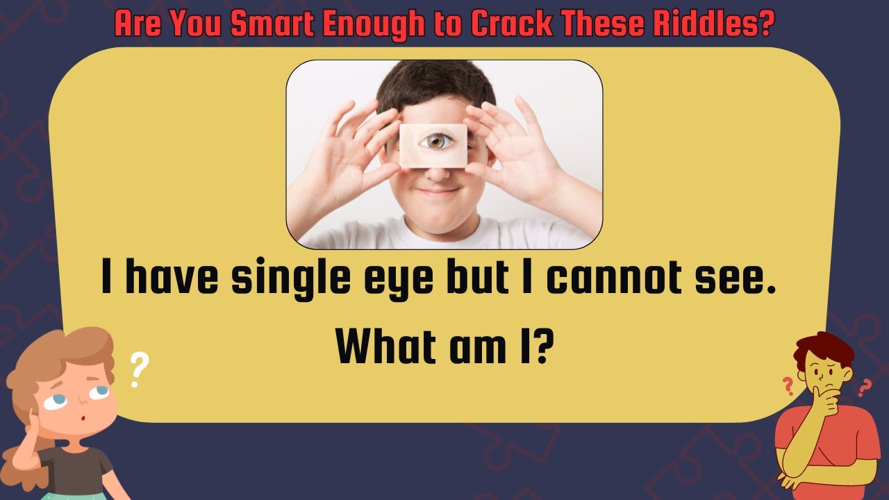 Are You Smart Enough to Crack These Challenging Riddles? - YouTube