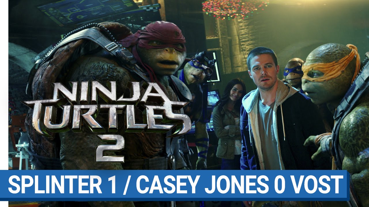 NINJA TURTLES 2 - Splinter 1/Casey Jones 0 (VOST) - YouTube