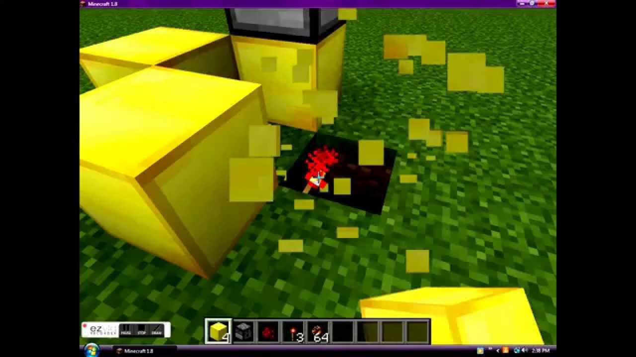 How to make a minecraft Machine Gun - YouTube