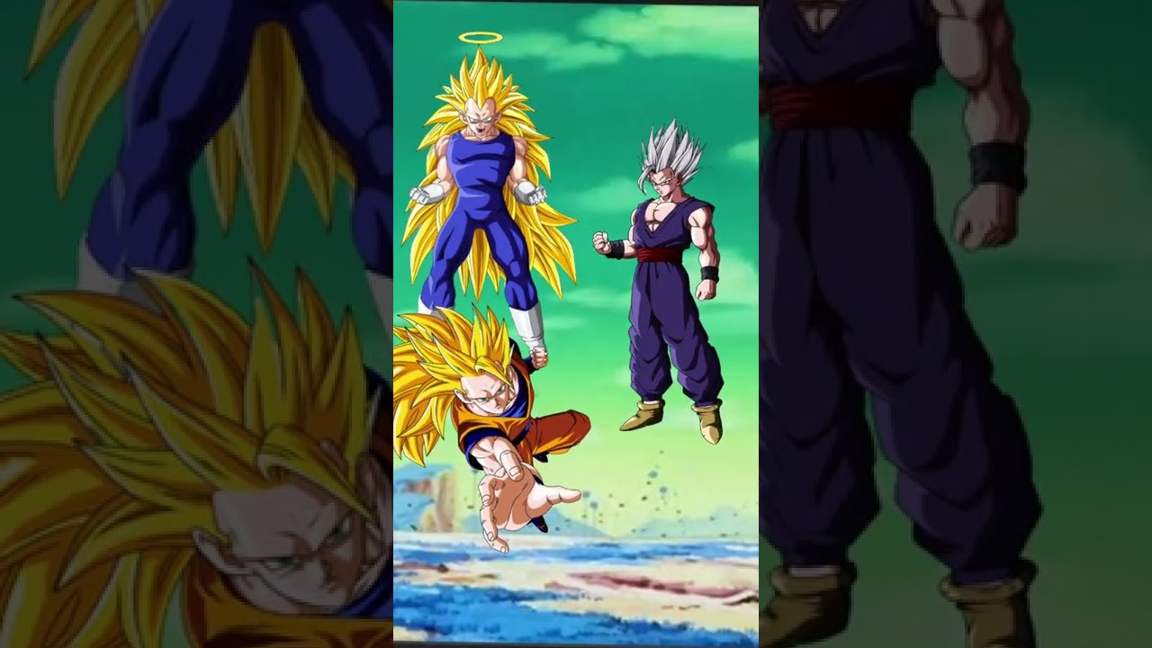 Goku & Vegeta vs Gohan | who is stronger 😱😮 - YouTube