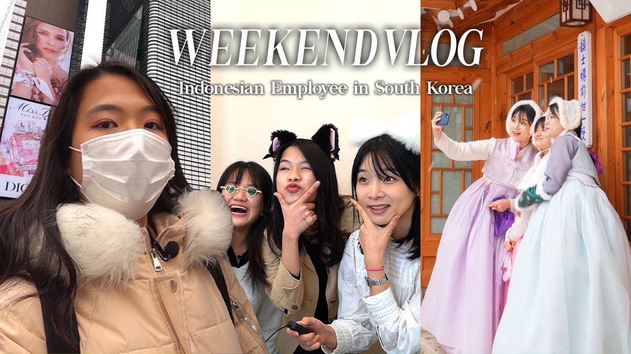 [Vlog] Weekend Life of Indonesian Employee in South Korea | Bukcheon Village, Hype Boy Dance ...