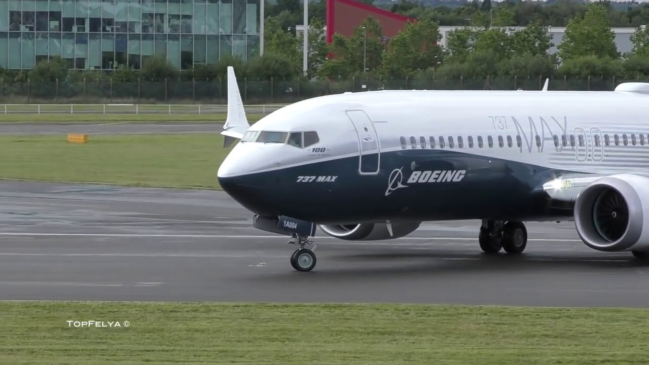 Boeing 737 Max 8 vertical takeoff - YouTube