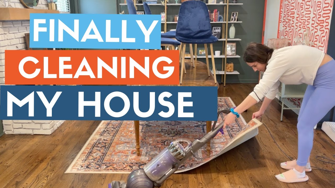 FINALLY DEEP CLEANING MY HOUSE!!!! | Vacuuming & Mopping Floors | - YouTube