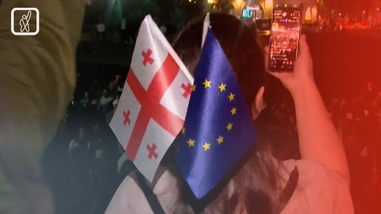 არა რუსულ კანონს — აქცია ქუთაისში Youtube
