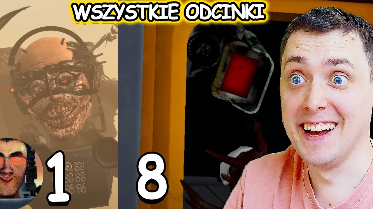 CAMERAMAN ZOMBIE!! SKIBIDI TOILET ZOMBIE 1- 8 WSZYSTKIE ODCINKI - YouTube