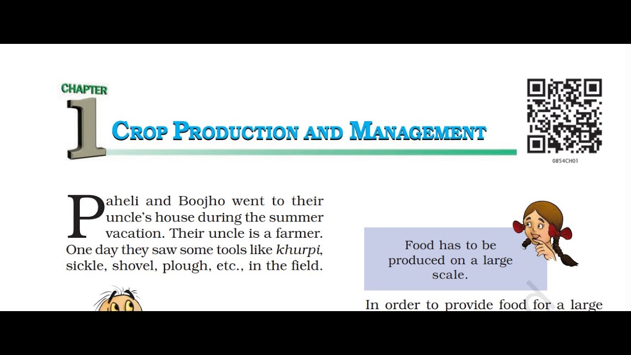 Crop production and management part 7 class 8th science, Ch1 Harvesting ...