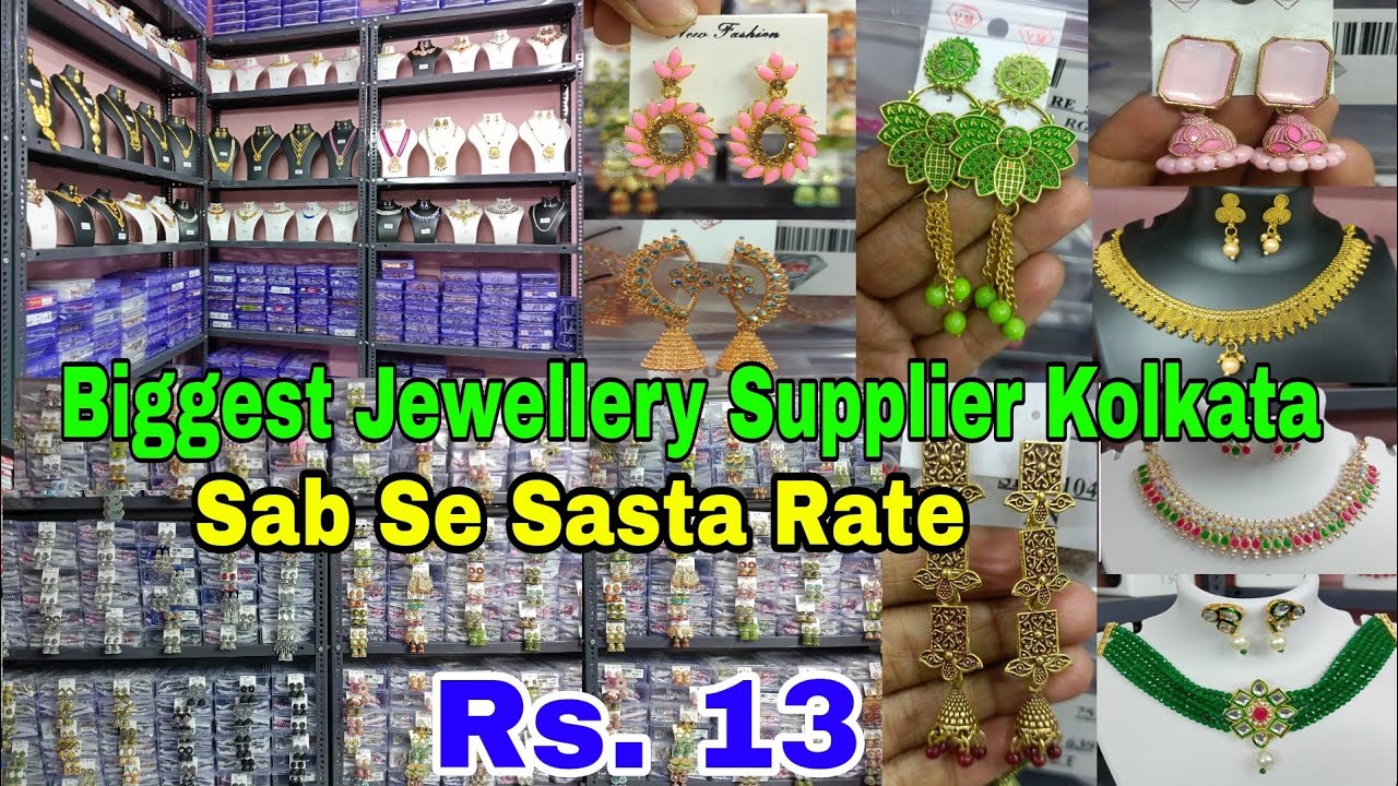 Big Jewellery Supplier in Kolkata | Cheapest Jewellery Wholesale Market ...