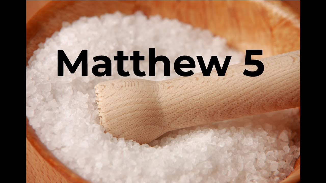 Matthew 5 (Bible Study) - YouTube