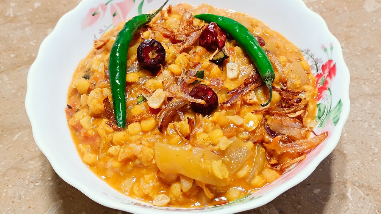 Lauki Chana Dal Recipe/ Dhaba Style Chna Daal With Loki/ Lauki Ki Sabzi ...