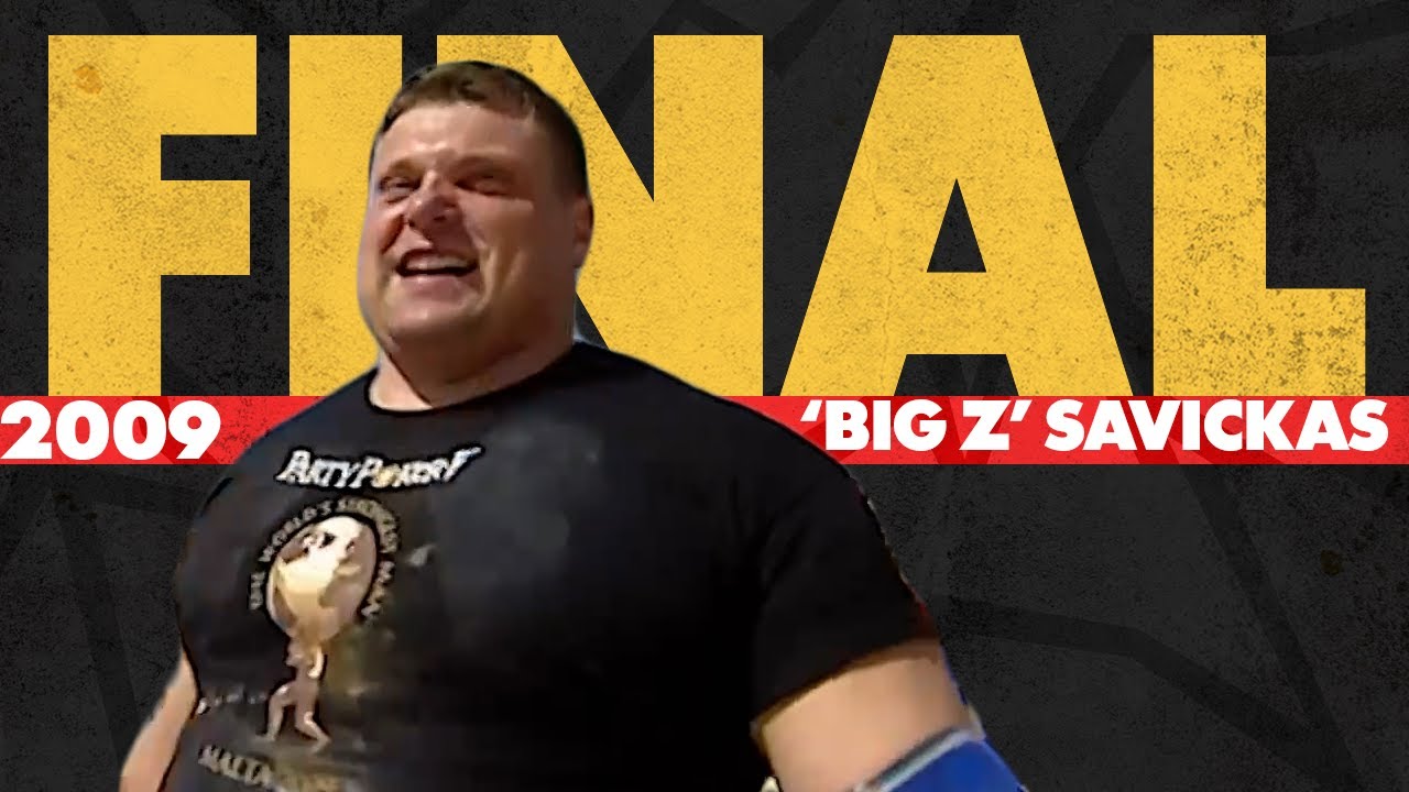 'Big Z' wins 2009 World's Strongest Man (FULL Final Event) | World's ...