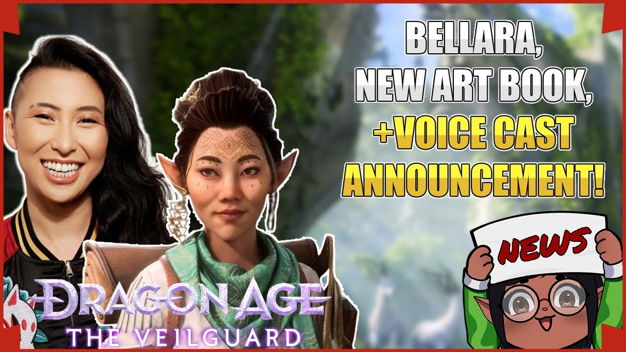 Dragon Age: Veilguard| VOICE CAST, NEW BOOK, PLUS BELLARA LORE! - YouTube