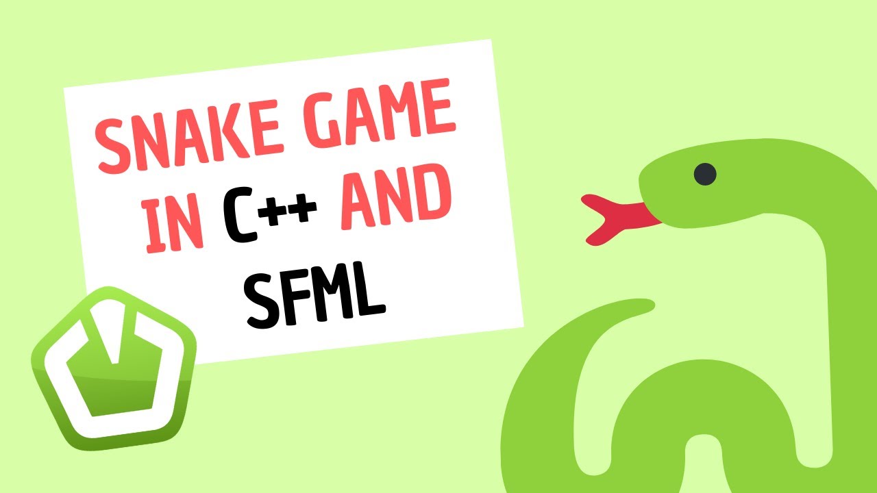 SNAKE GAME EM C++ E SFML - YouTube
