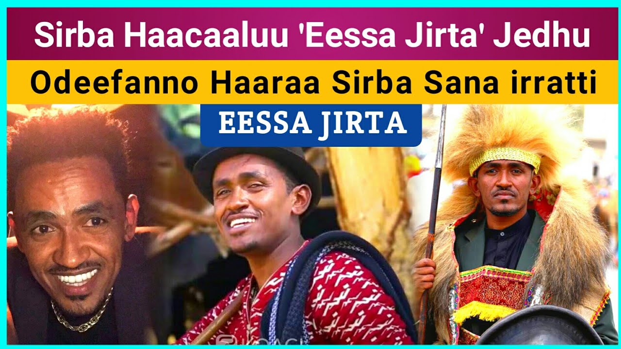 Haacaaluu Hundeessaa - Sirba isaa Eessa Jirta - Jedhu irratti ...