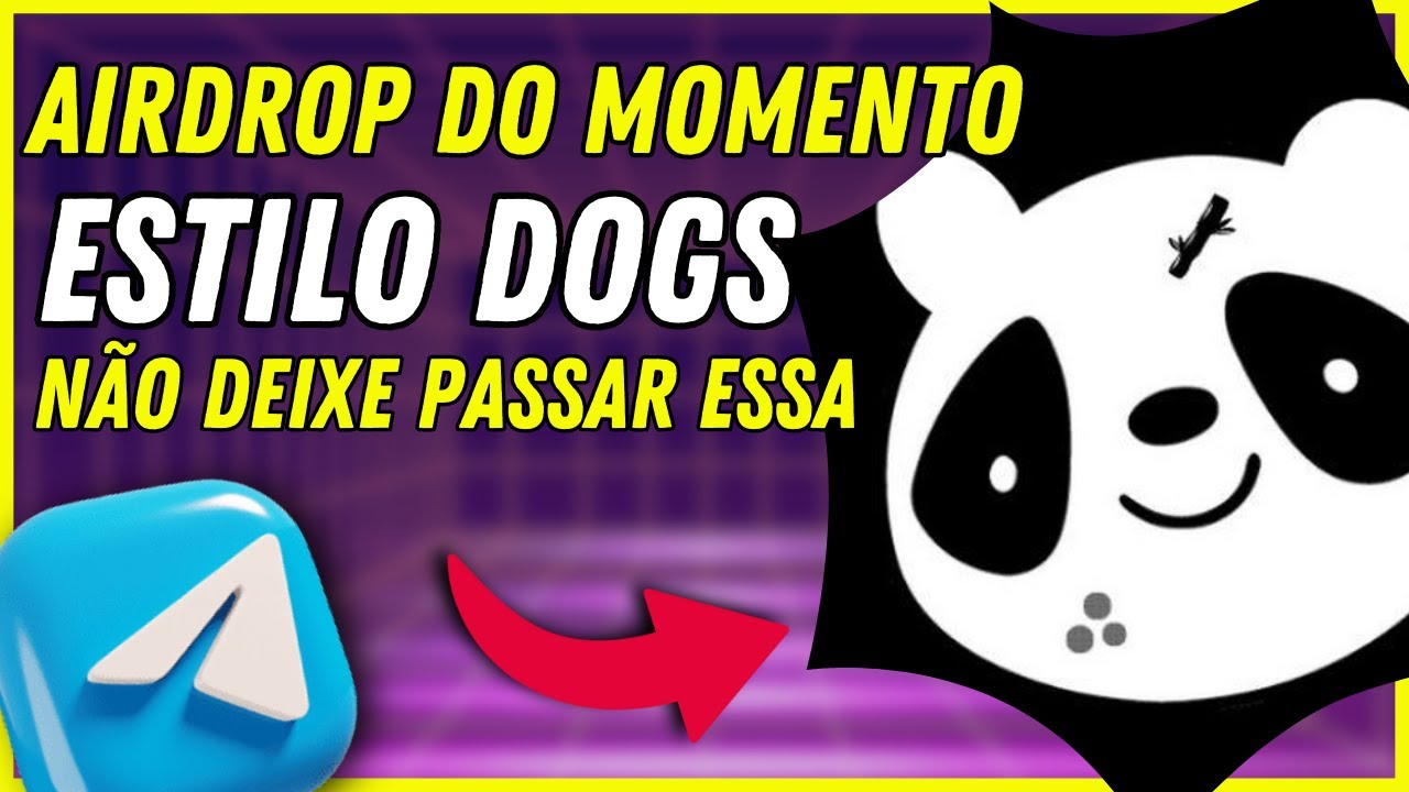 NÃO PERCA! PANDAS MAIOR QUE DOGS! Nova Sensação Meme Coin com Airdrop ...