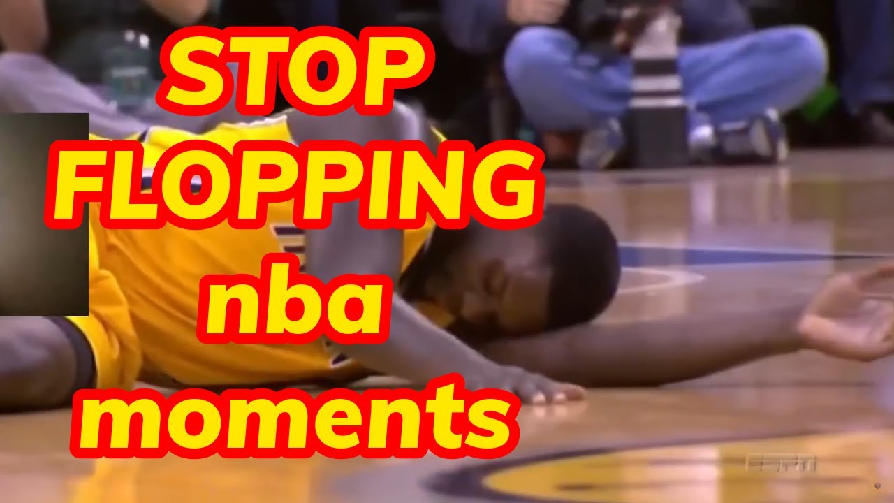 NBA FLOPS BUT THEY GET INCRESINGLY MORE DRAMATIC ft. Lebron, Jordan ...