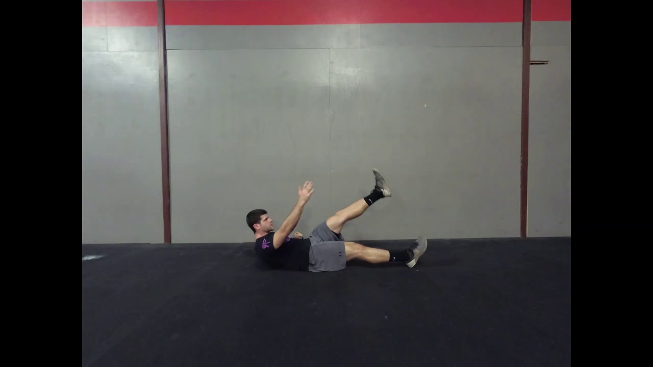 Alternating Toe Touch - YouTube