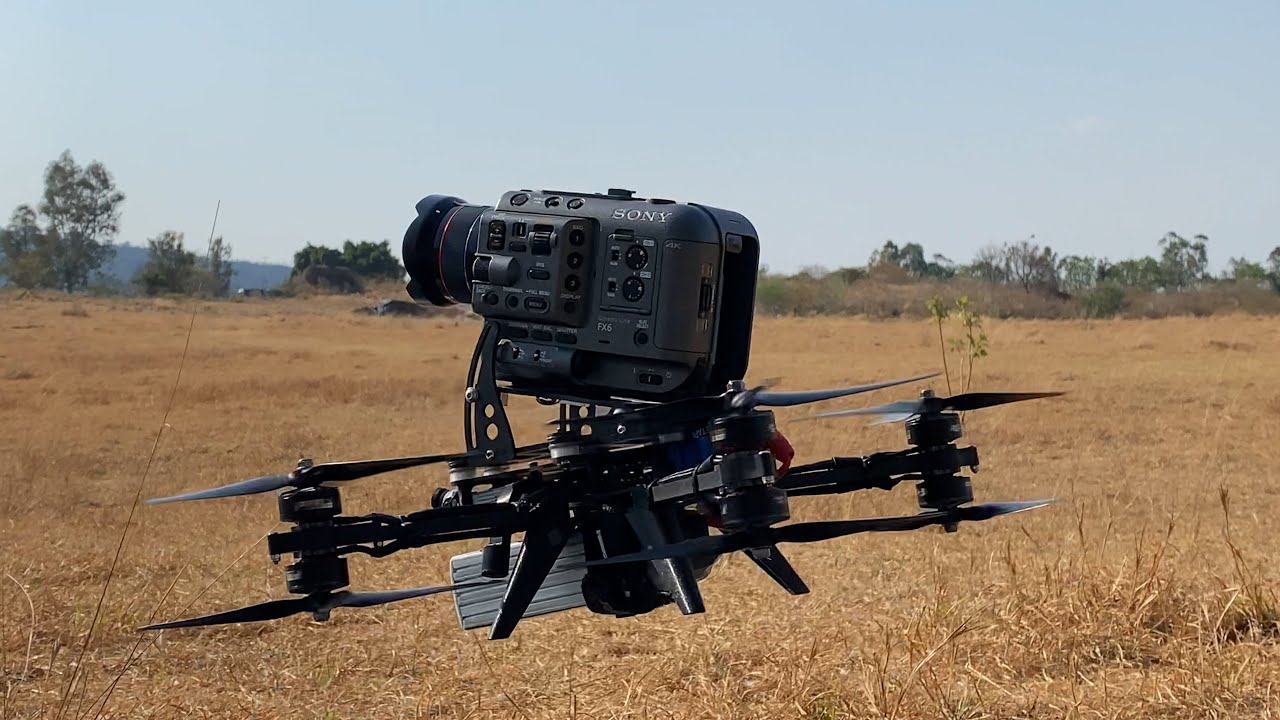 Pruebas Cinelifter FPV | Thicc | FX6 | A7SIII | Samyang 18 mm 2.8 ...