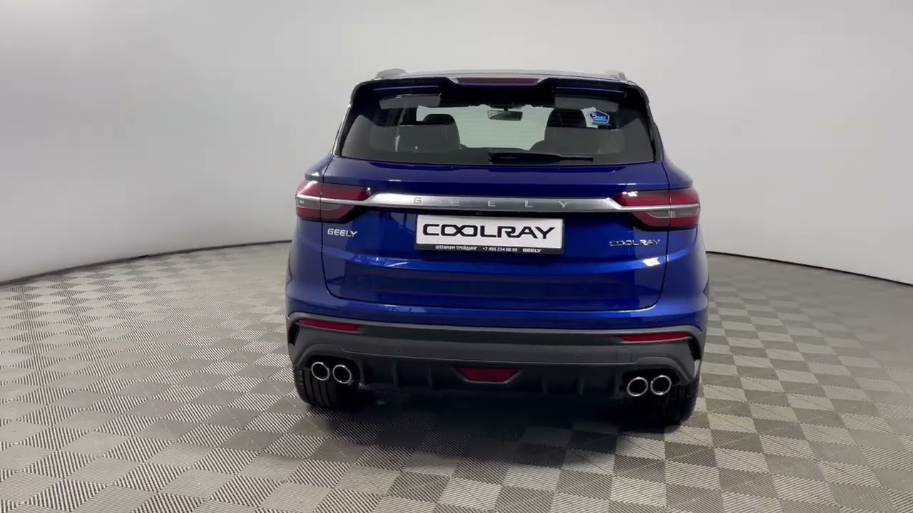 GEELY COOLRAY Flagship Sport Fruit Blue - YouTube