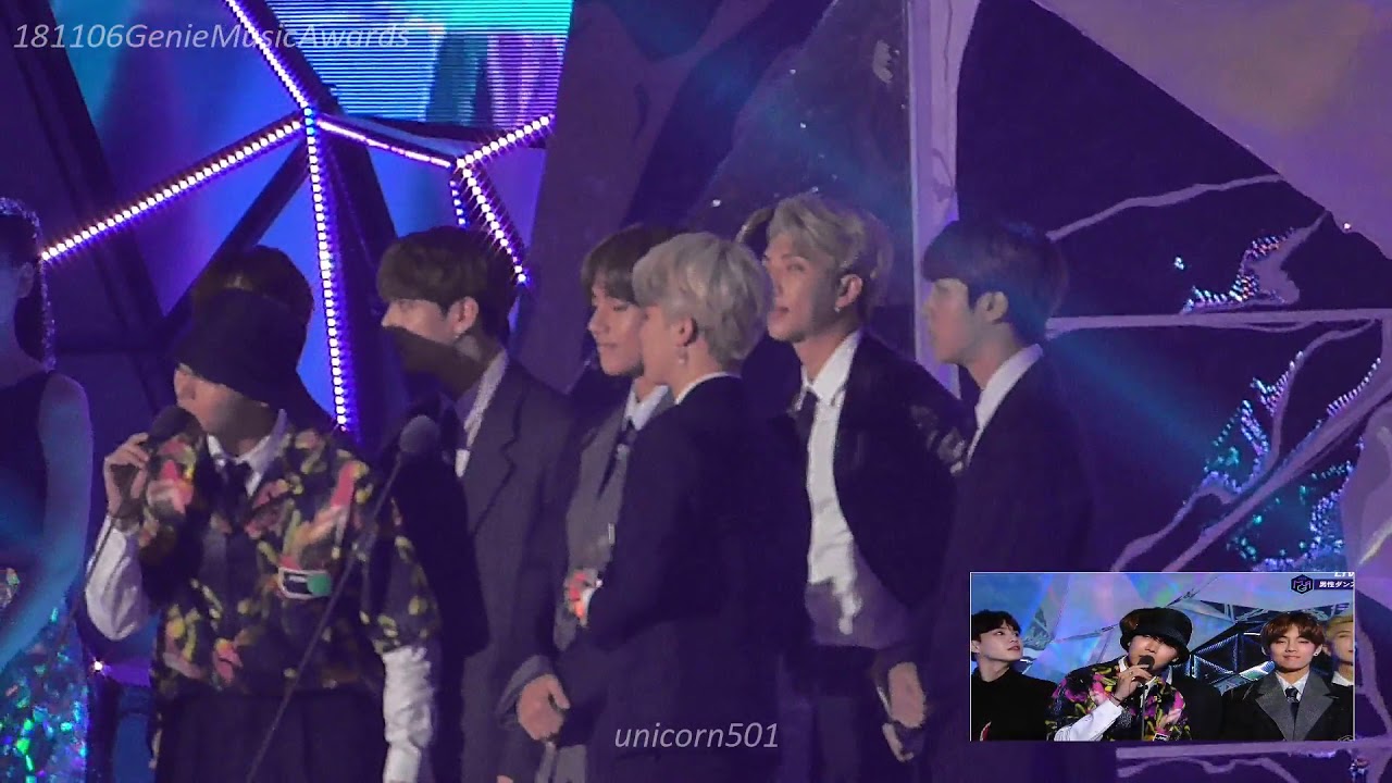 MGA2018 BTS reaction to best Dance performance - YouTube