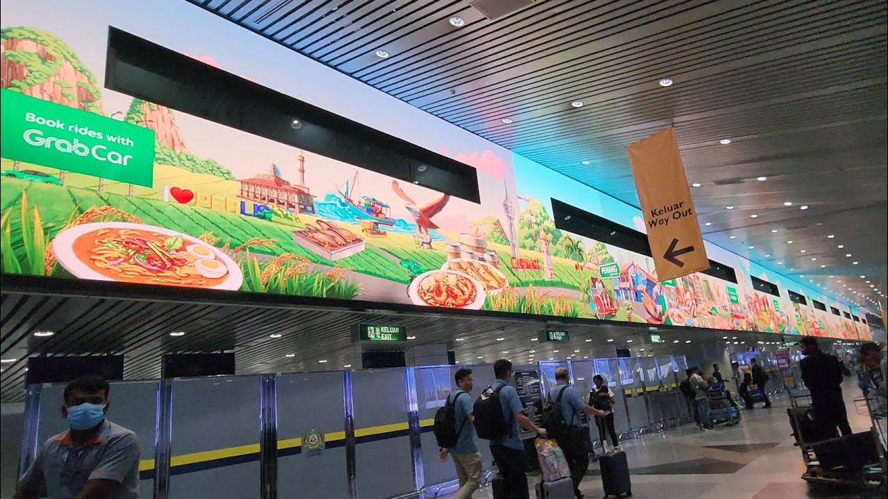 Immigration Baggage Reclaim Customs Kuala Lumpur International Airport ...