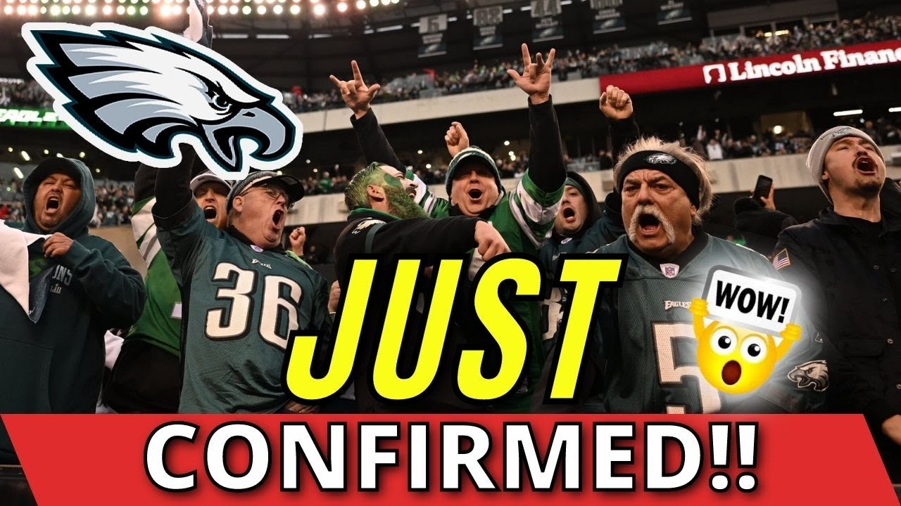 IT'S CONFIRMED! HE SIGNED A CONTRACT WITH THE EAGLES! PHILADELPHIA ...
