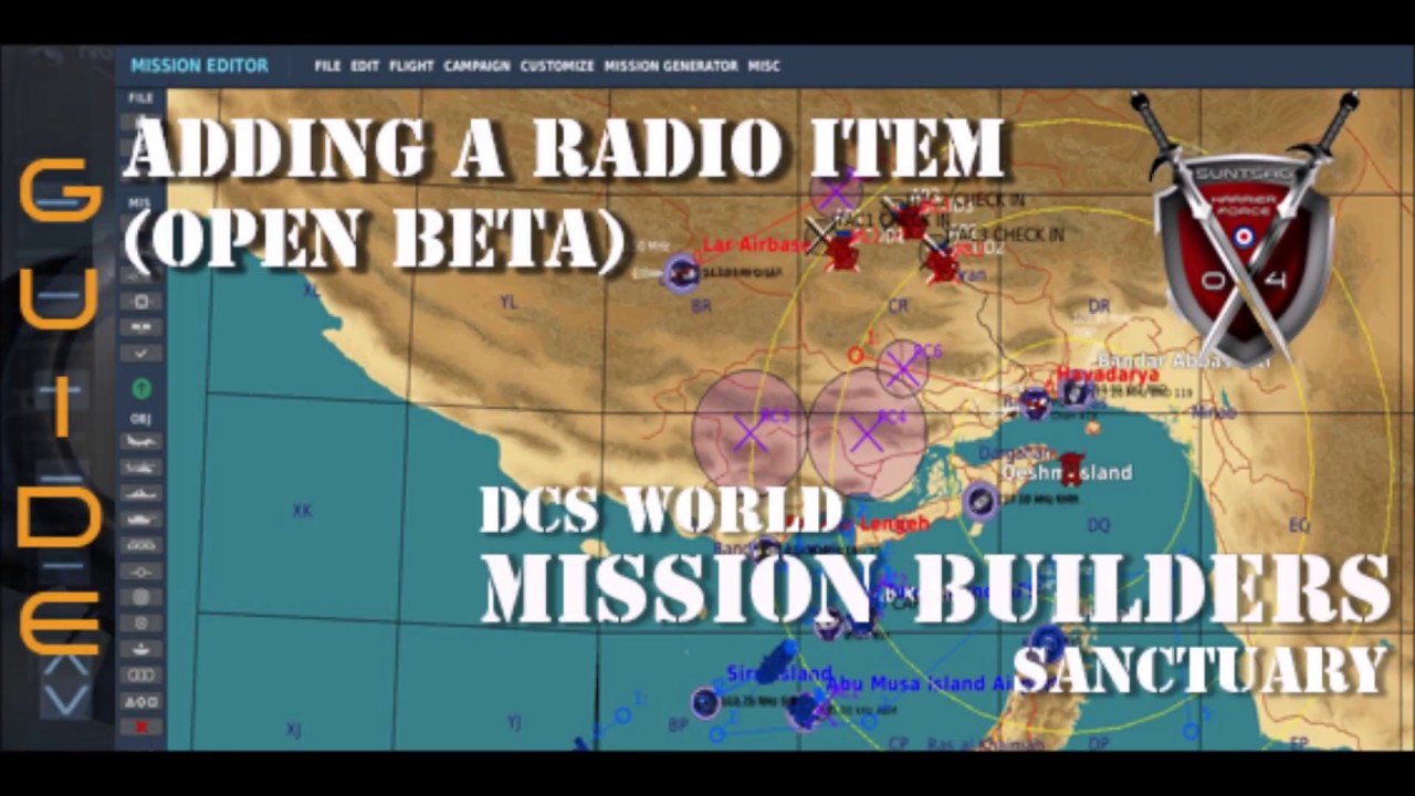 Add Radio Menu Item - DCS Mission Editor - YouTube