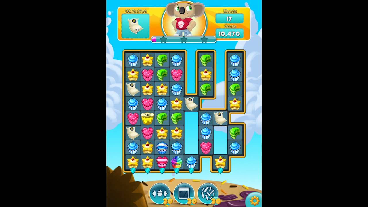 Kwazy Cupcakes - Level 68 - YouTube