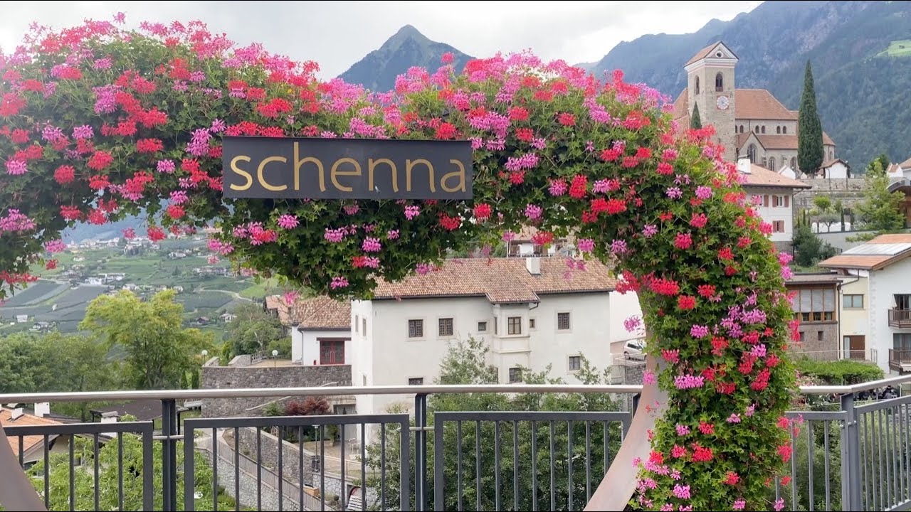 Schenna bei Meran, Scena vicino Merano - Südtirol, Alto Adige, South ...