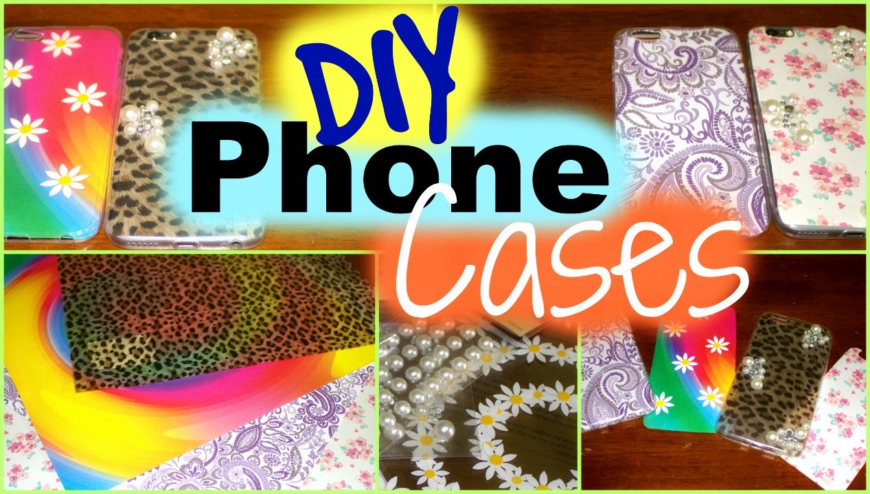 || DIY || Phone Case Tutorial - YouTube