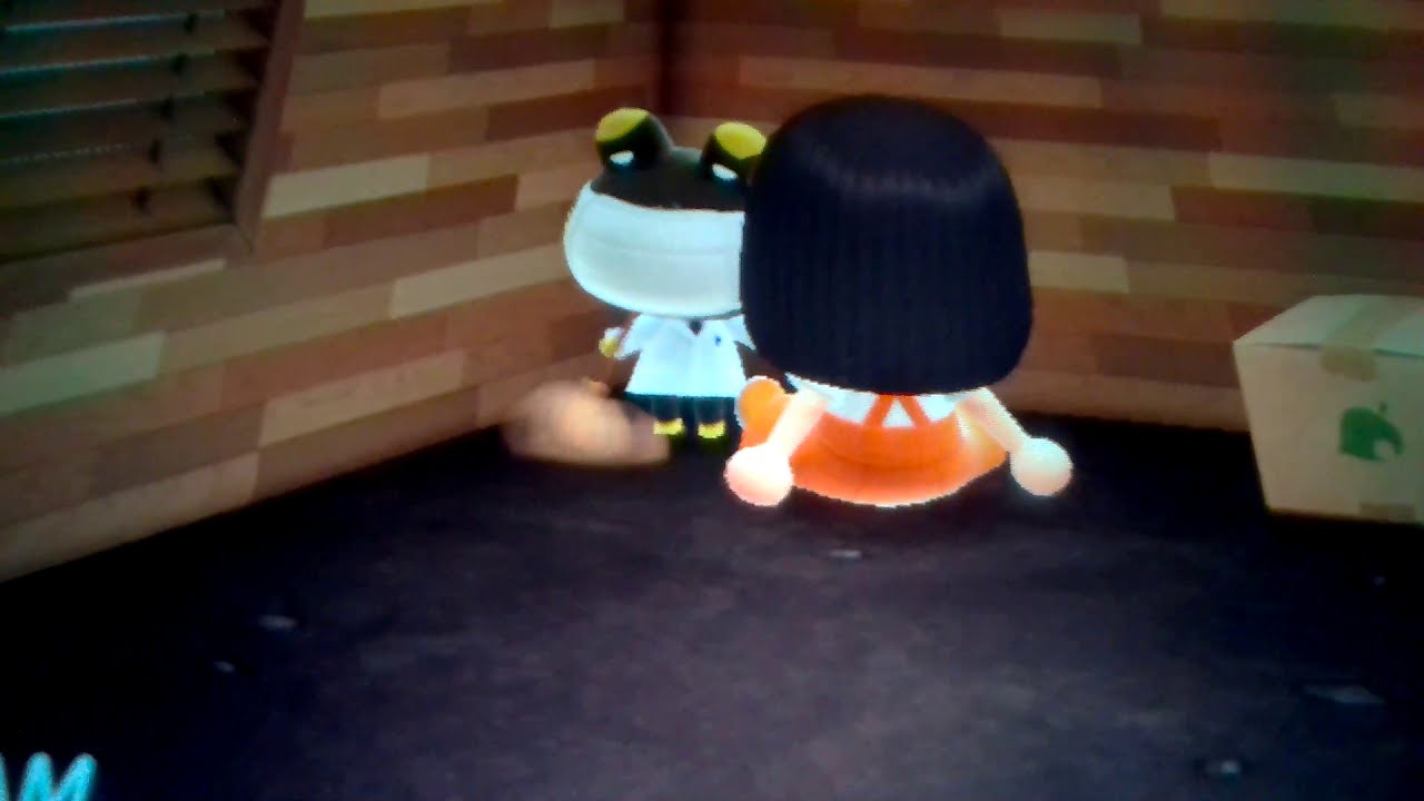 Blocking Raddle's way to broom in Animal Crossing: New Horizons. - YouTube