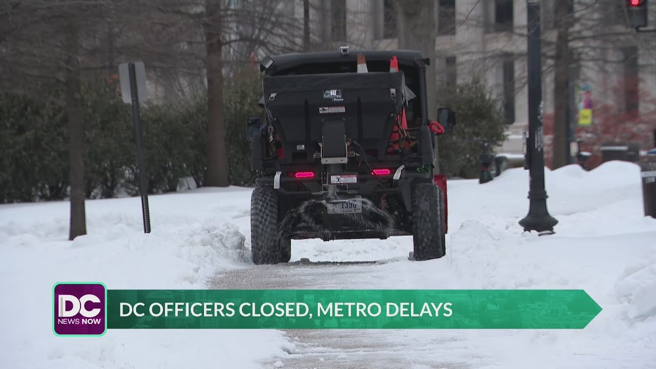 DC Area Federal Offices Closed, Metro Experiences Delays After Winter ...