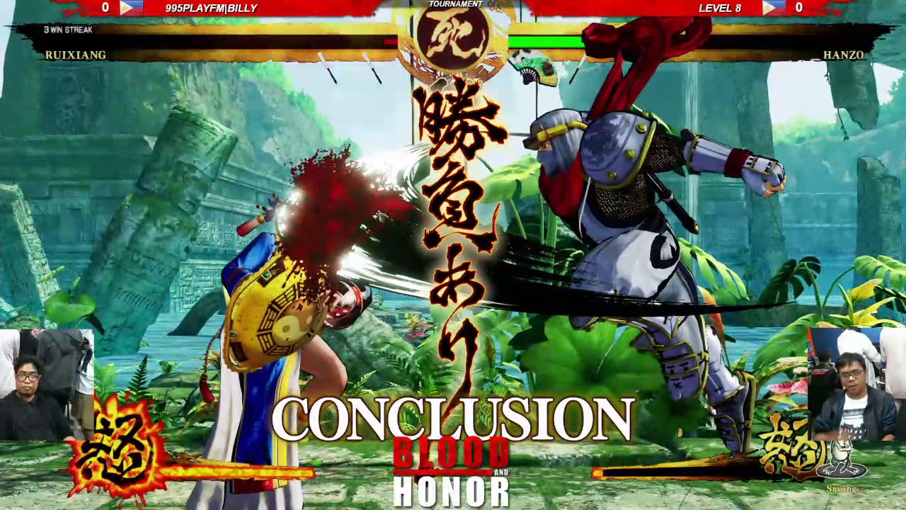 Blood and Honor SamSho 7 995PlayFM | Billy vs Level 8 - YouTube