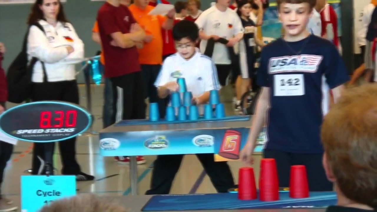2012 World Sport Stacking Championships: Stuff - YouTube