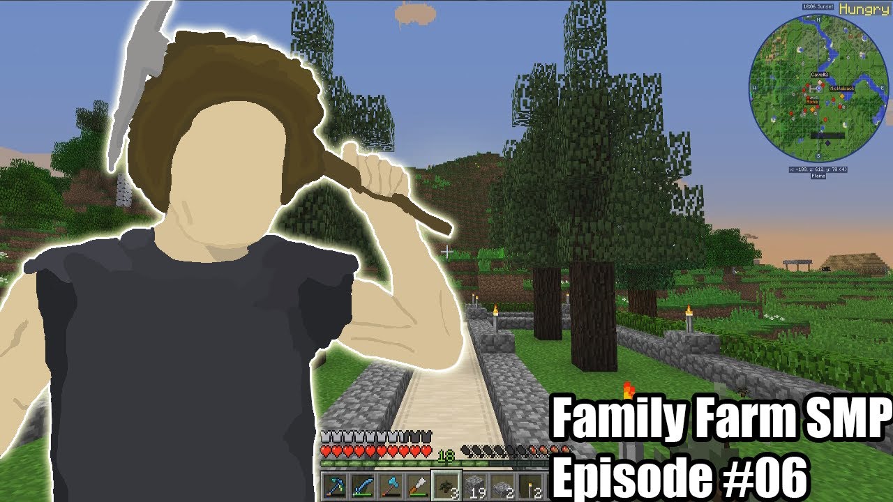 Family Farm SMP - Ep 6 - Tree Farms - YouTube