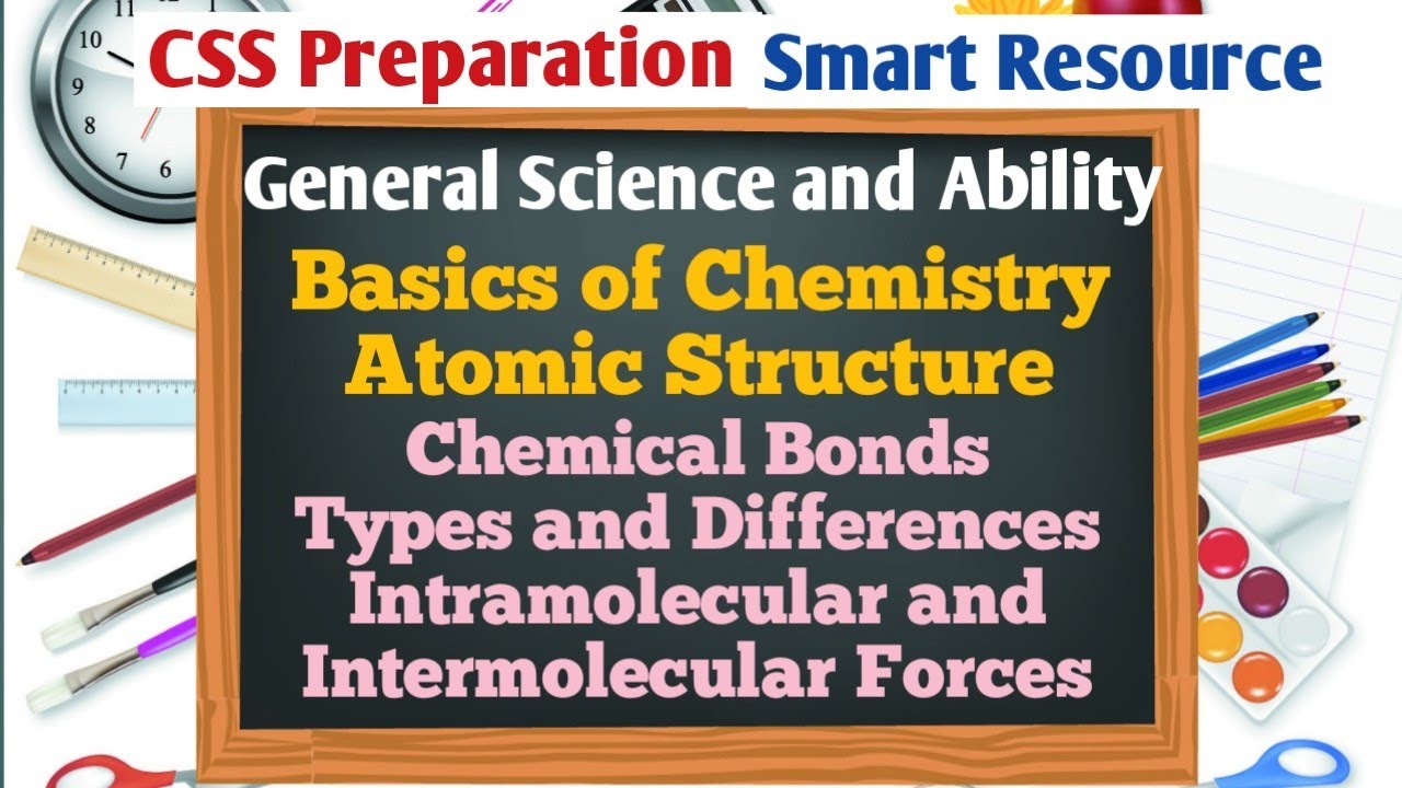 CSS | Chemical Bonds | Types Differences | Intramolecular ...