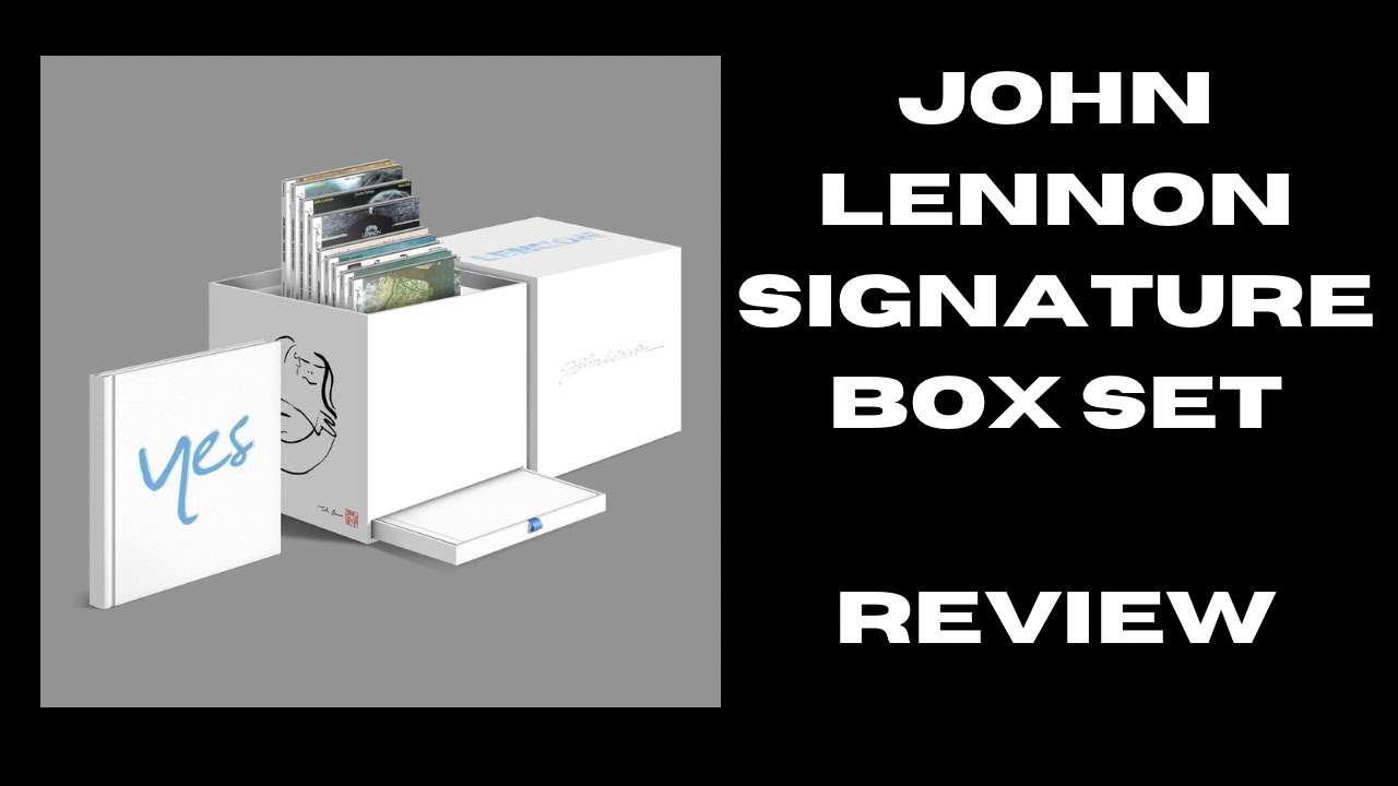 John Lennon Signature CD Box Set - Unboxing - YouTube