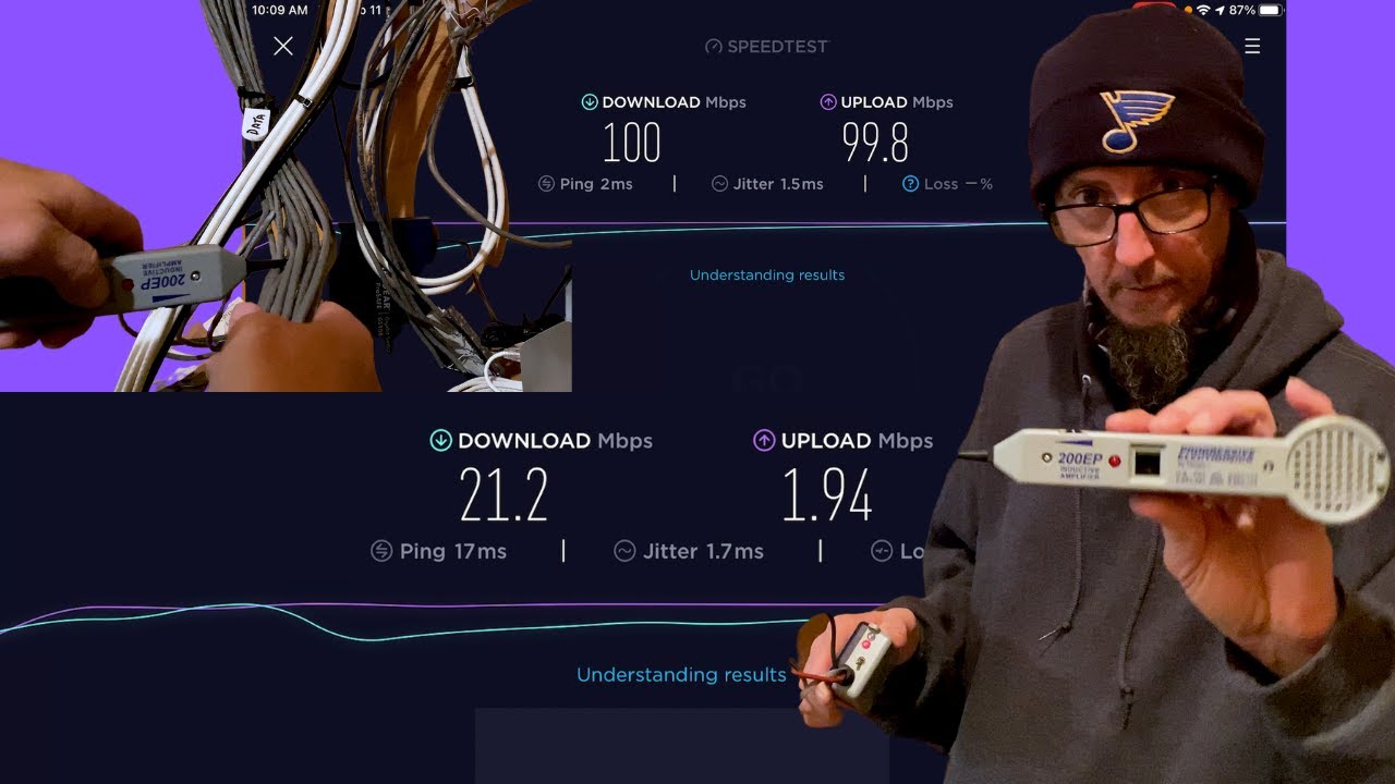 HOW TO TONE OUT ETHERNET CABLES - YouTube