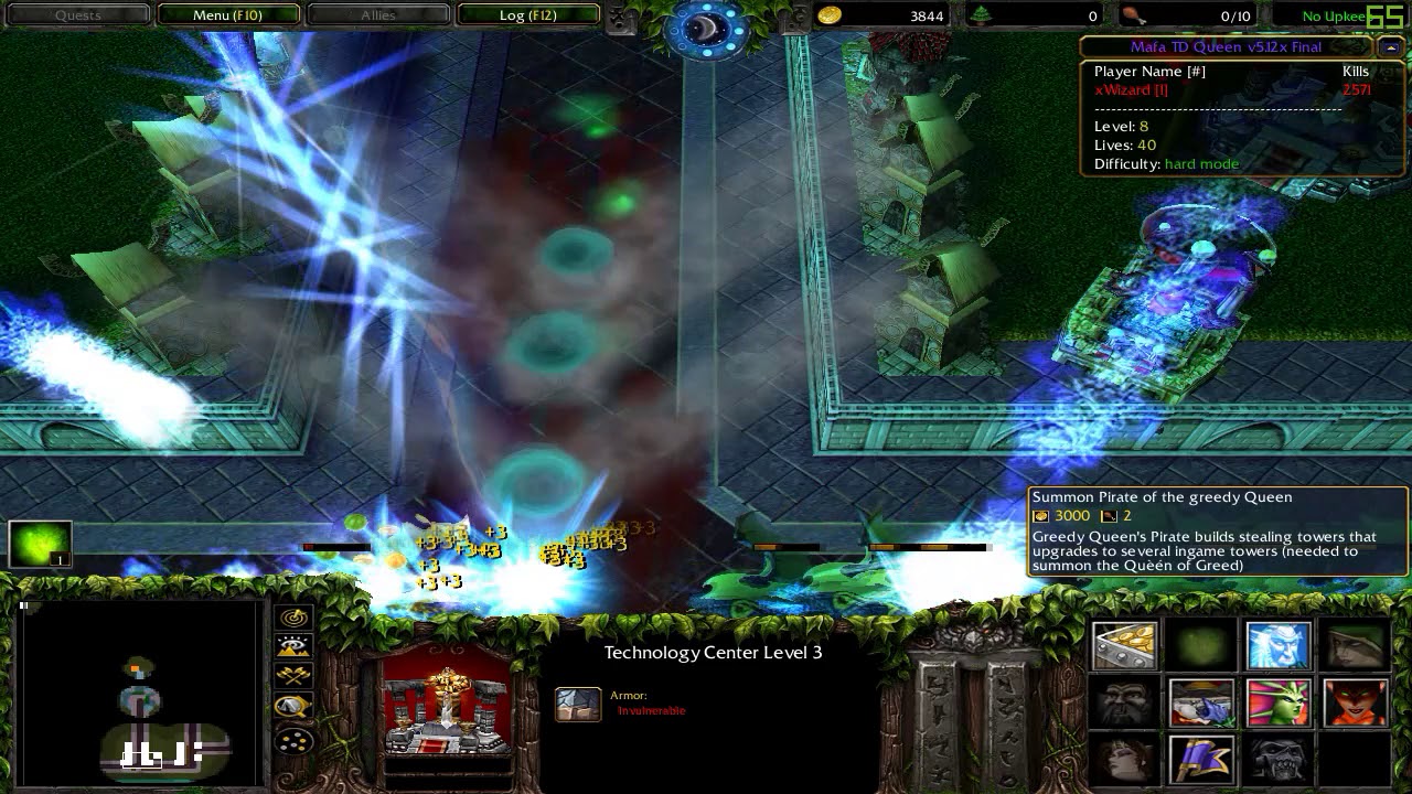 Warcraft 3 MAFA TD QUEEN V12 FINAL - Solo Game - Another Strategy But Still - YouTube