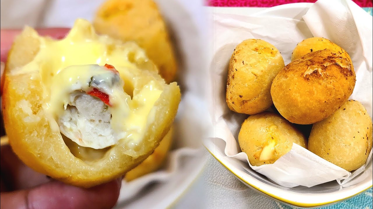 Here's a recipe for a delicious breakfast - Fish Ball Cheese Ball ...