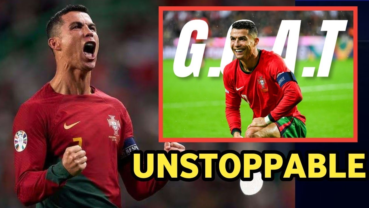 UNSTOPPABLE ‼️ Ronaldo breaks another record to become the player with the most international ...