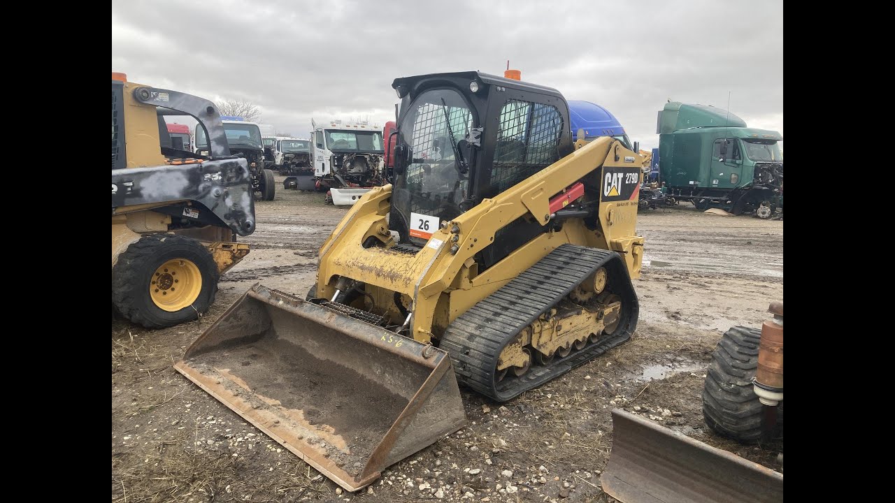 2019 CAT 279D - Equipment Parts Unit 19RE013 - YouTube