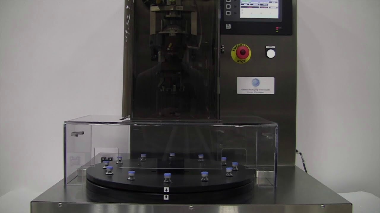 Integra Laboratory Vial Crimping Machine - YouTube