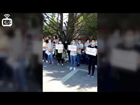 Gebze'de metal işçisi kadınlar fabrikalarda eylem yaptı: İstanbul Sözleşmesi yaşatır