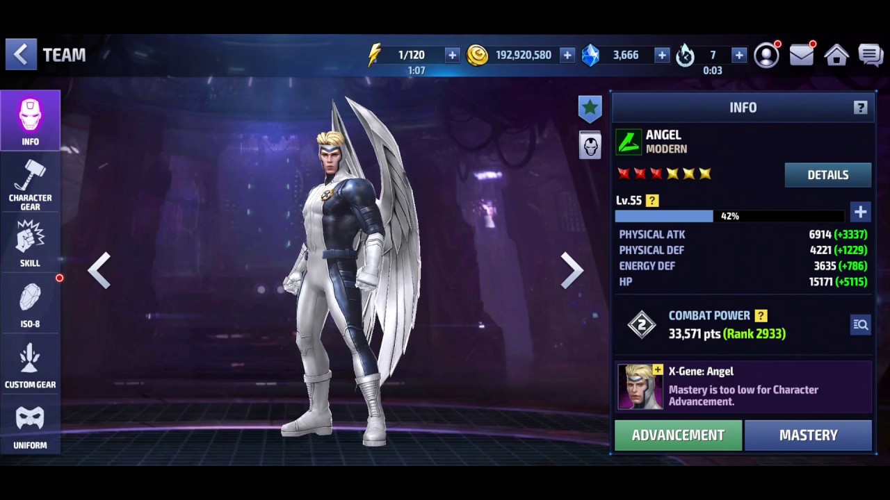 Building Angel - Marvel Future Fight - YouTube