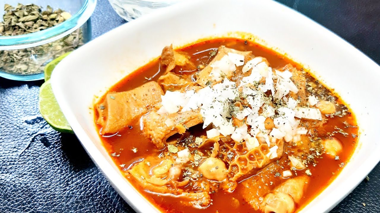 receta de como hacer pancita de res o menudo | mondongo de res ...