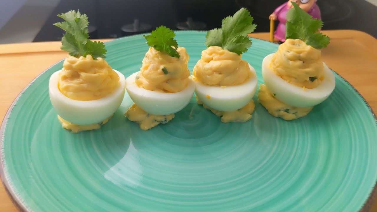 The famous egg starter recipe in Europe | delicious and easy mimosa ...