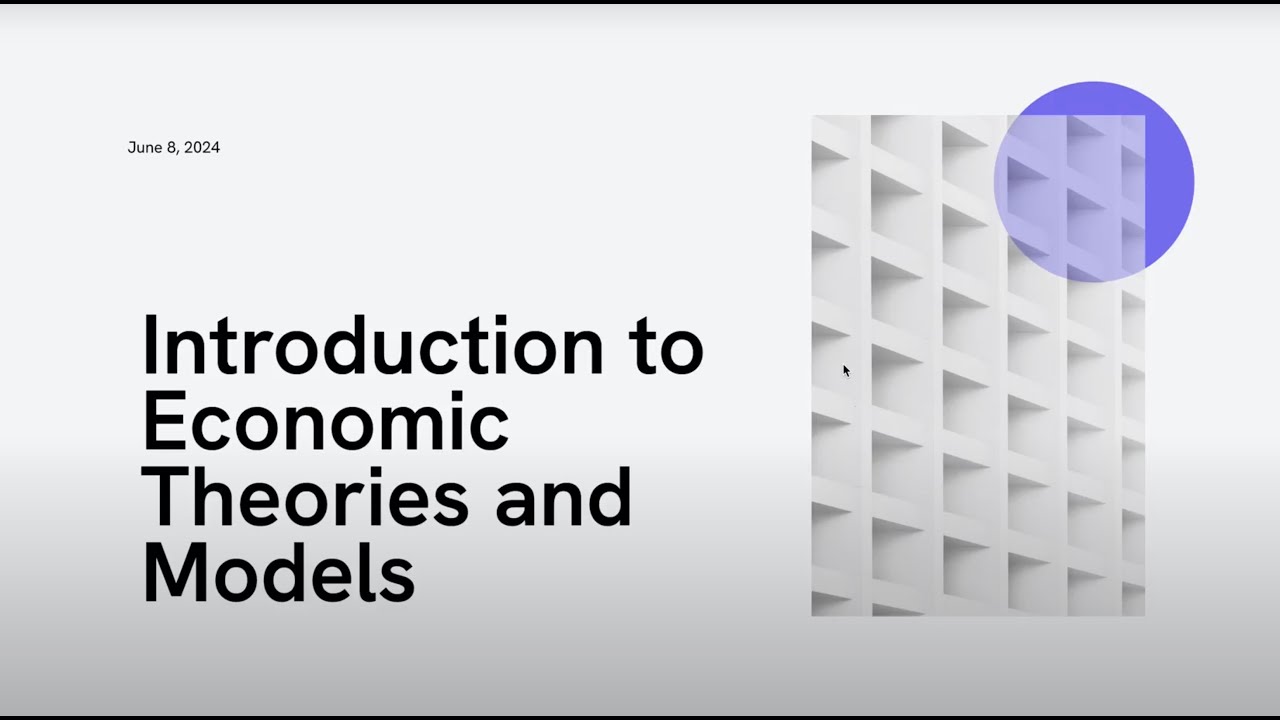 Macroeconomics - 1.3 How Economists Use Theories and Models to ...